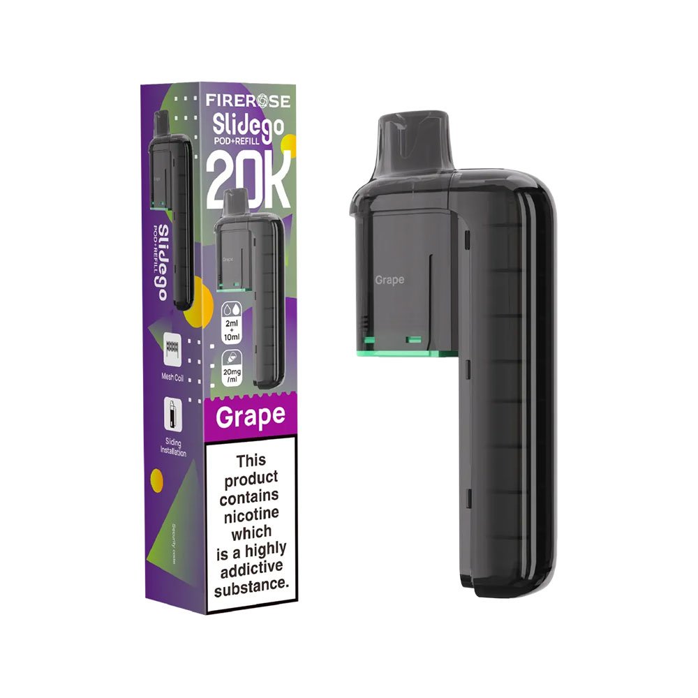 Firerose Slidego 20K Puffs Prefilled Pods