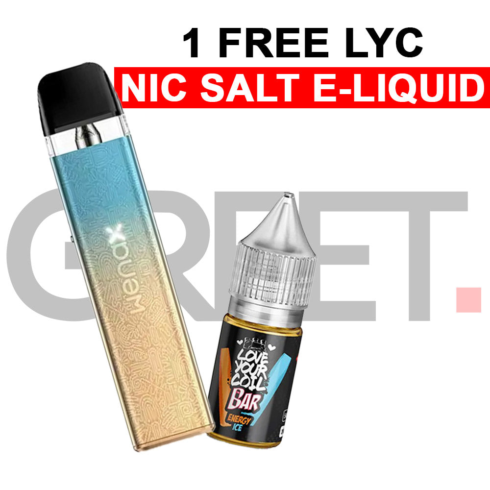 Shop Geekvape Wenax Q Mini Vape Kit - Free E-Liquid